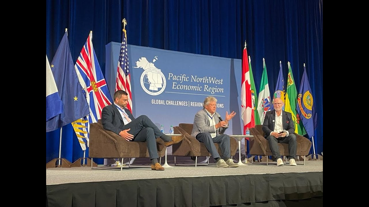 Stewart Muir speaks at the 2023 PNWER Annual Summit - YouTube