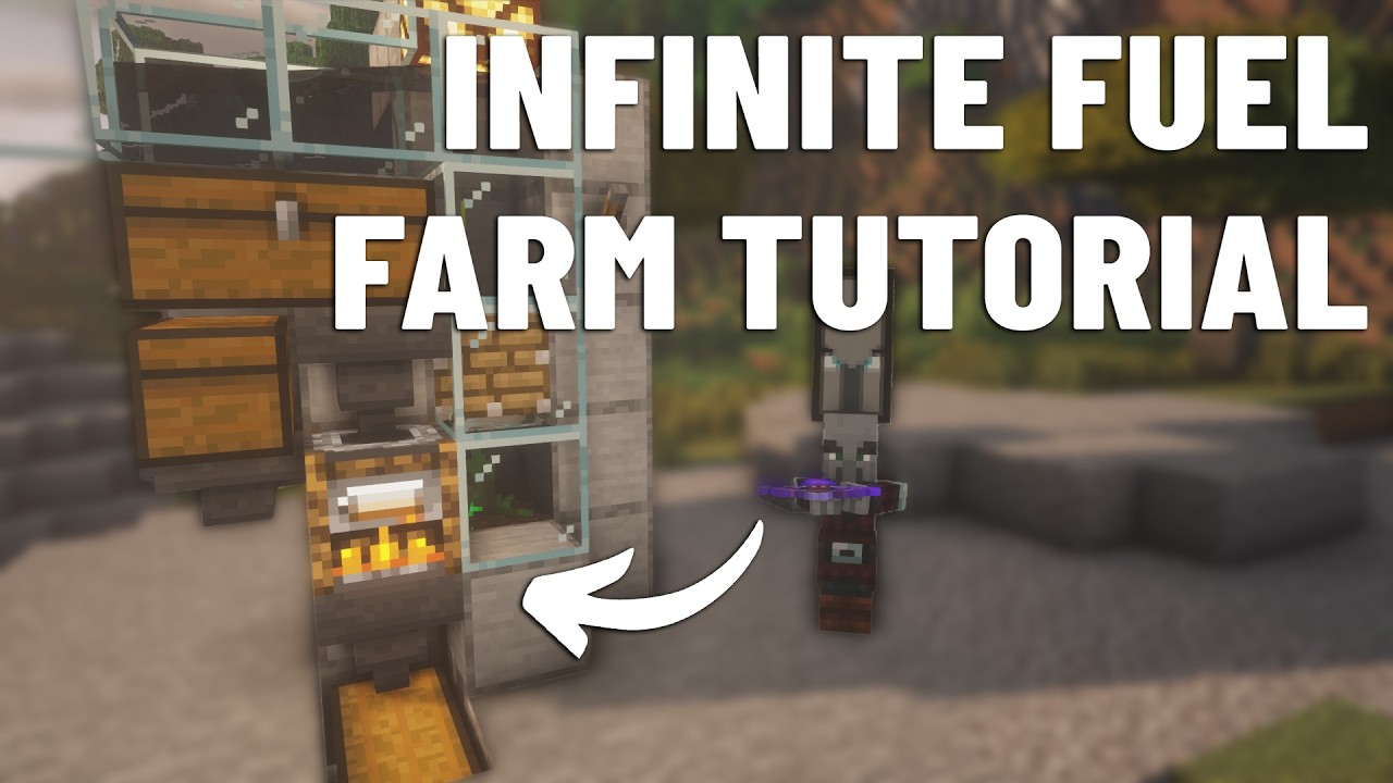 Don't Use Coal for Fuel Minecraft 1.21 Infinite Fuel Farm - YouTube