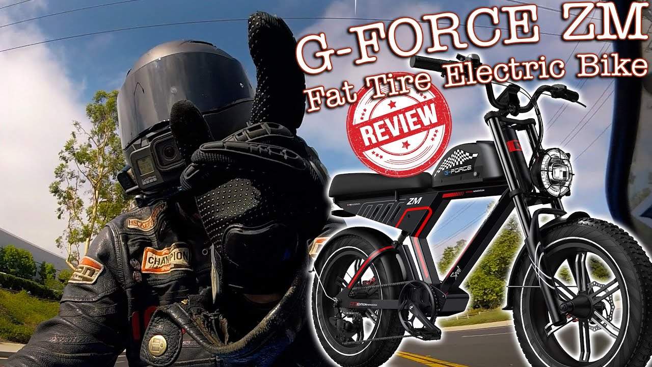 I reviewed the G-FORCE ZM Fat Tire Electric Bike - YouTube