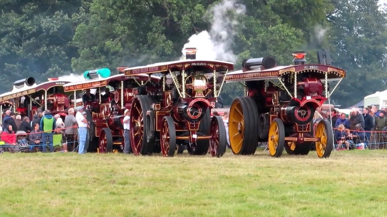 14:00 Grand Parade of Steam Engines - Shrewsbury Steam Rally 2024 - YouTube