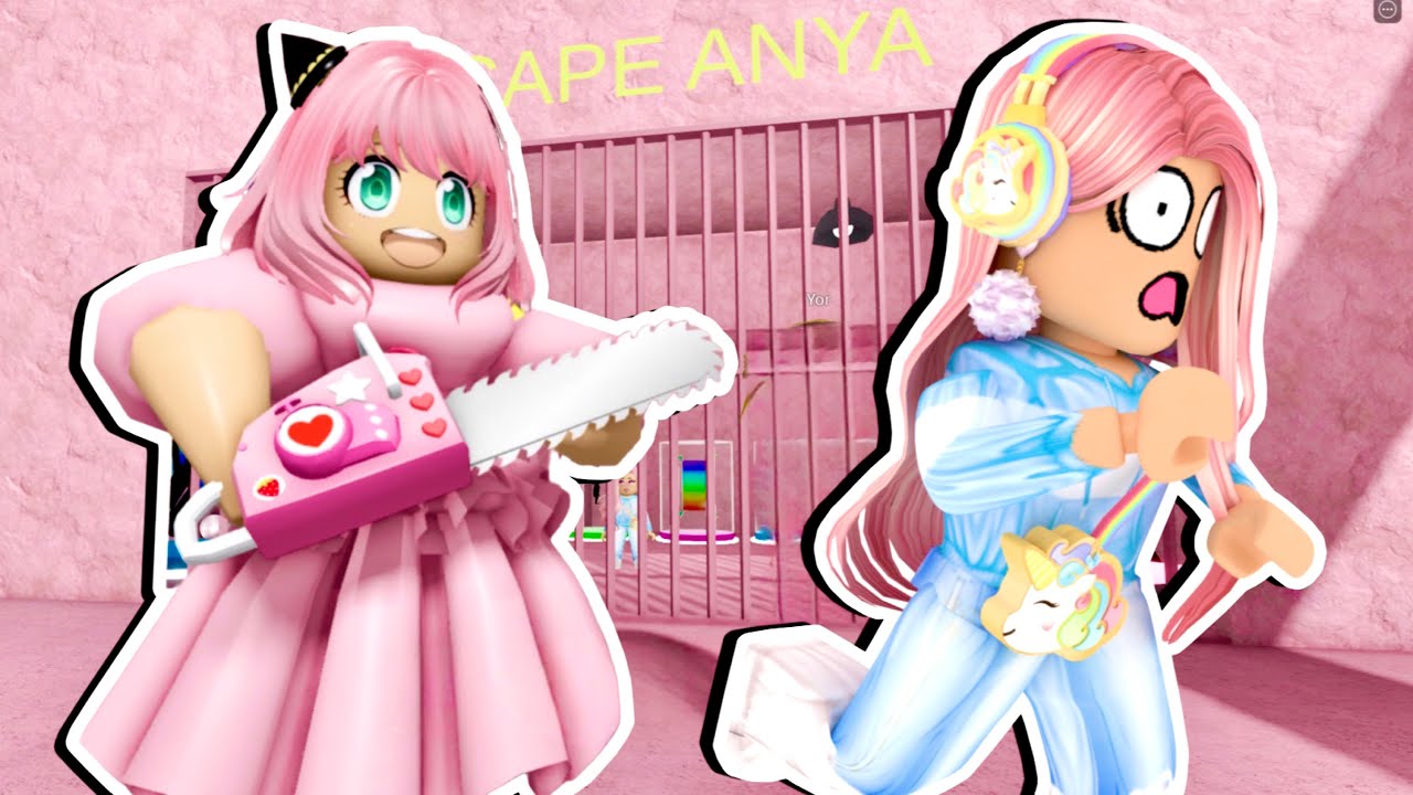 ÉCHAPPER À L'HORRIBLE ANYA! ESCAPE ANYA BARRY'S PRISON RUN! ROBLOX ...