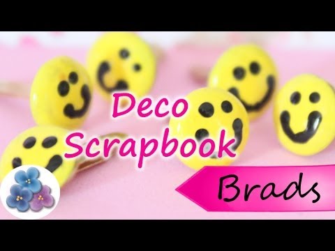 Scrapbook Deco DIY *Brads Scrapbook Ideas* Brads de Smile Ideas de ...
