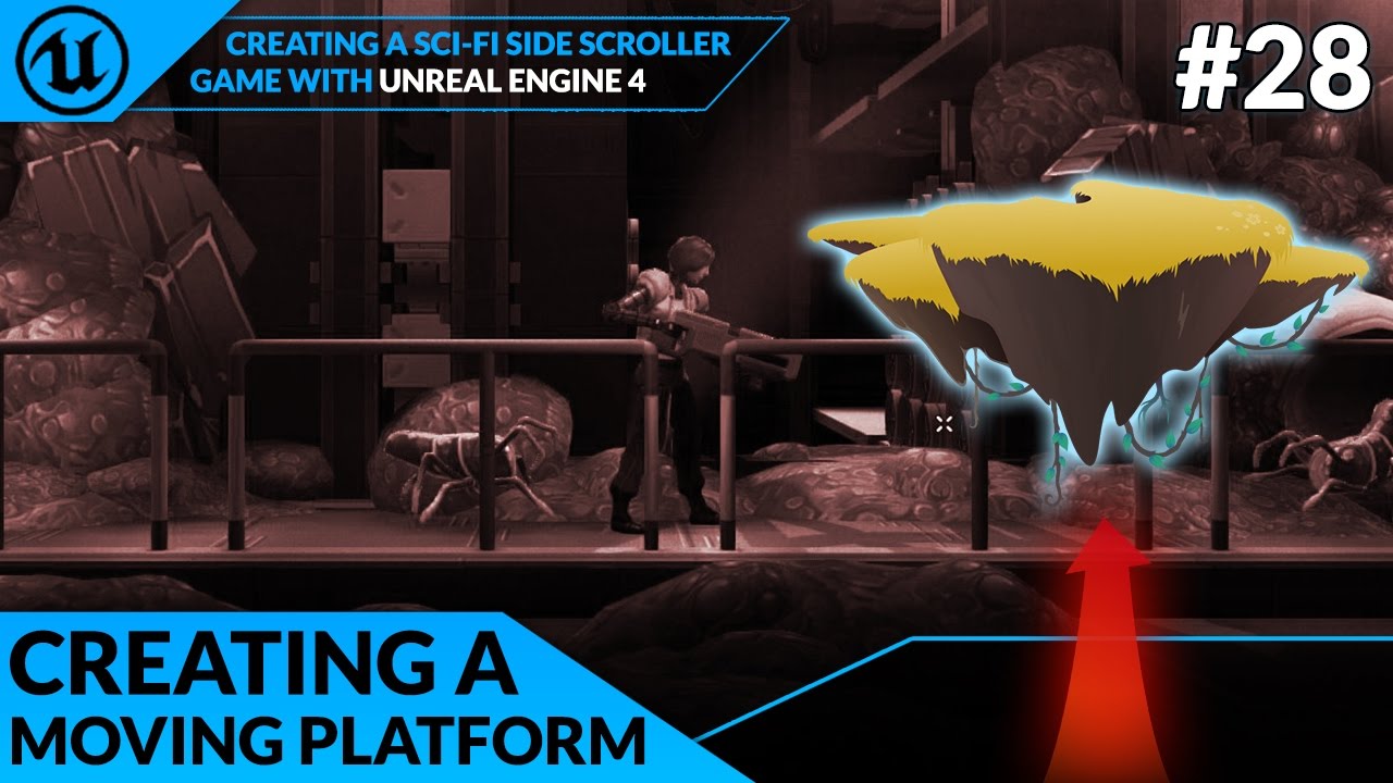 Creating A Moving Platform - #28 Creating A SideScroller With Unreal ...