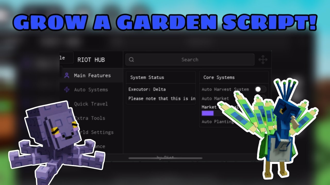 [☀️] Grow A Garden Riot Hub Script | Auto Farm | Auto Buy Event Shop ...