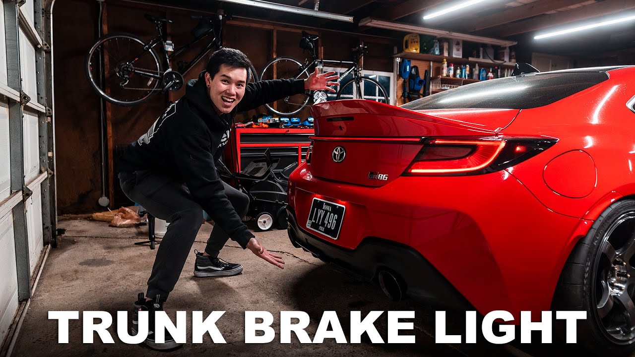 NEW 22+ GR86/BRZ Trunk Brake Light!!! - YouTube