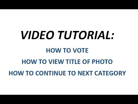 How to Submit A Rating on Poll Unit for BIS Has Talent - YouTube