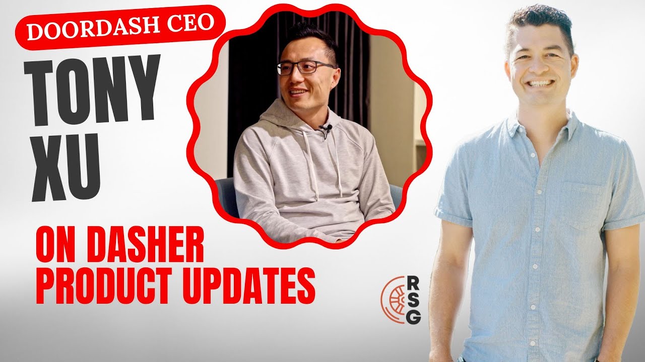 Interview With DoorDash CEO, Tony Xu On Dasher Product Updates - YouTube