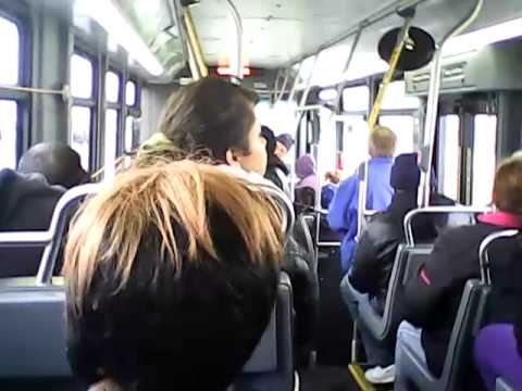 (Ride on) NICE Bus: 1854 Orion VII 3G CNG on n72 - YouTube