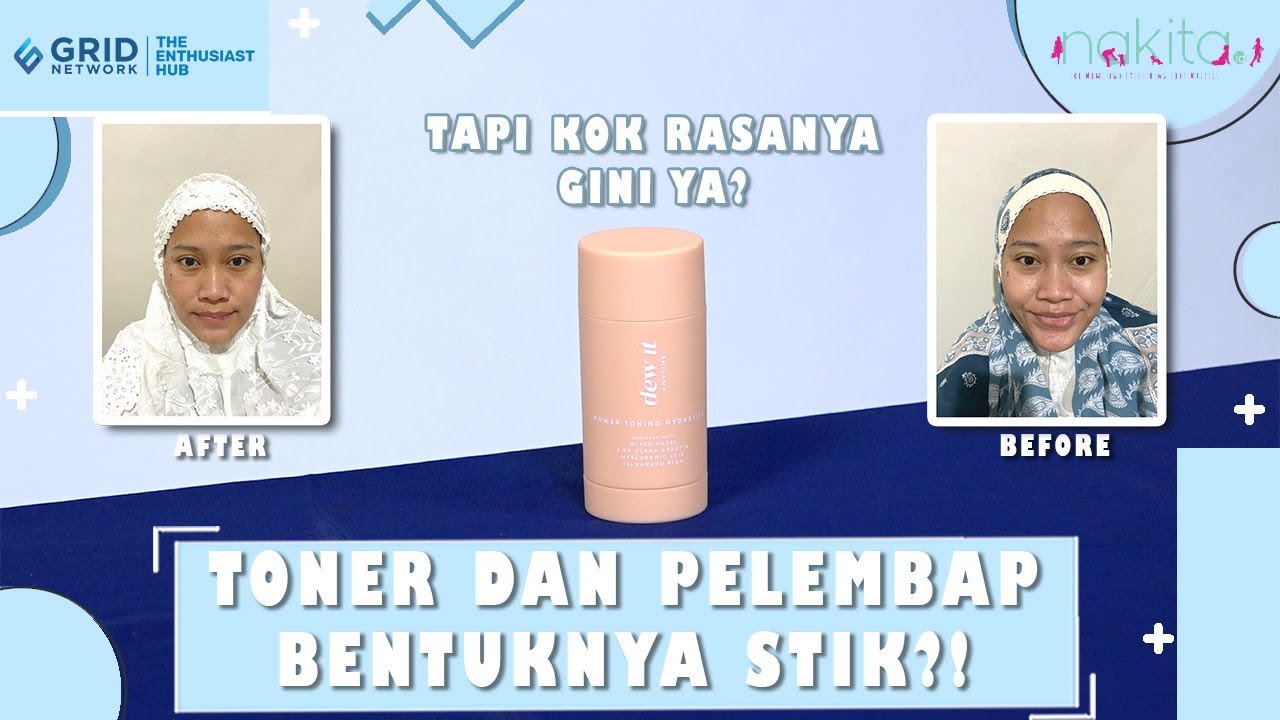 Review Dew It Power Toning Hydration || Skincare Stick yang Super ...