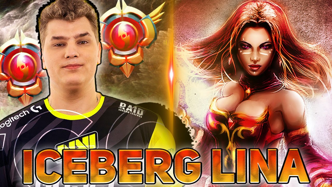 АЙСБЕРГ ВЕЛИКИЙ ГРАНД МАСТЕР НА ЛИНЕ | ПУТЬ АЙСБЕРГА В ТОП 10 | ICEBERG DOTA 2 - YouTube