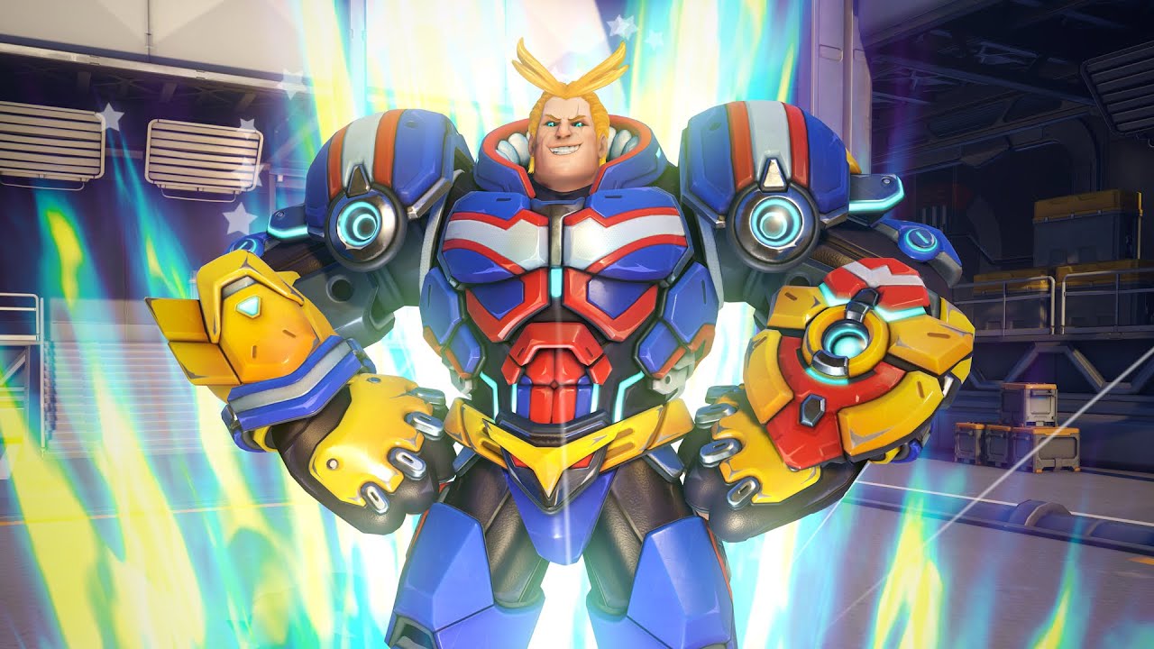 Reinhardt's No. 1 Hero Highlight Intro With 35 Skins | Overwatch x My ...