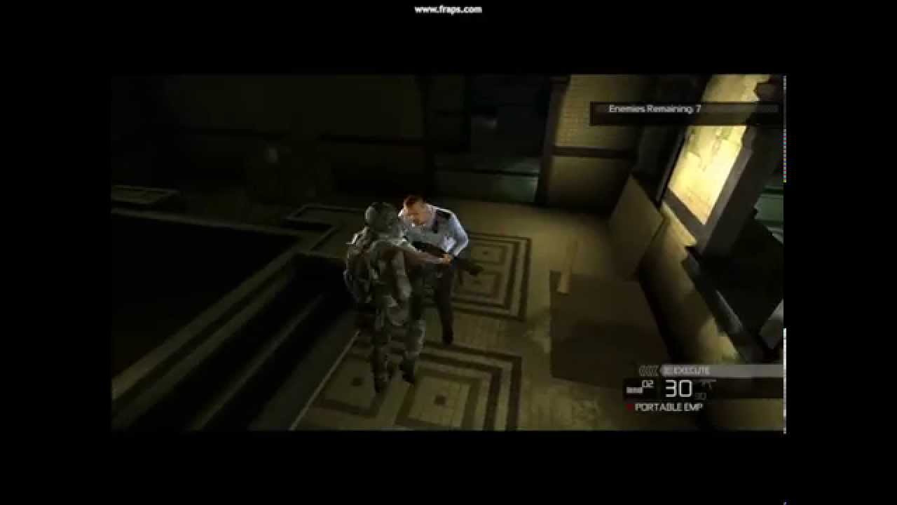 Splinter Cell Conviction: All Rifle Takedowns - YouTube