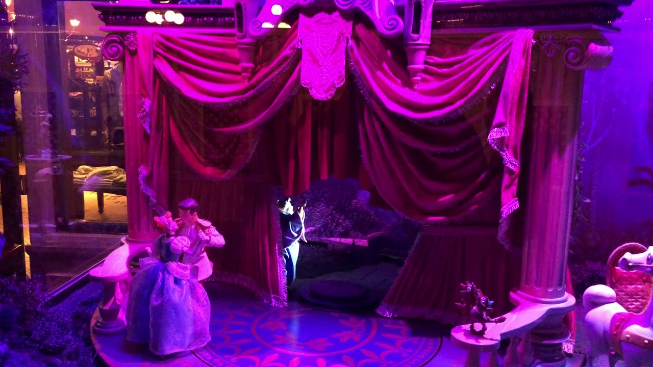 Cinderella Window on Disneyland Main Street, U.S.A. - YouTube