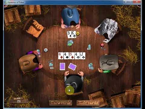 Governor of Poker Walkthrough part 2- First Cash Game - YouTube
