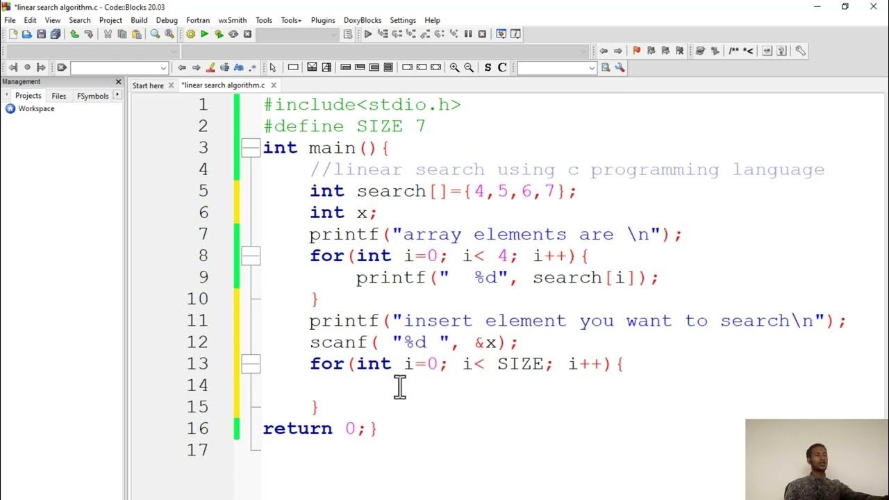 linear search - YouTube