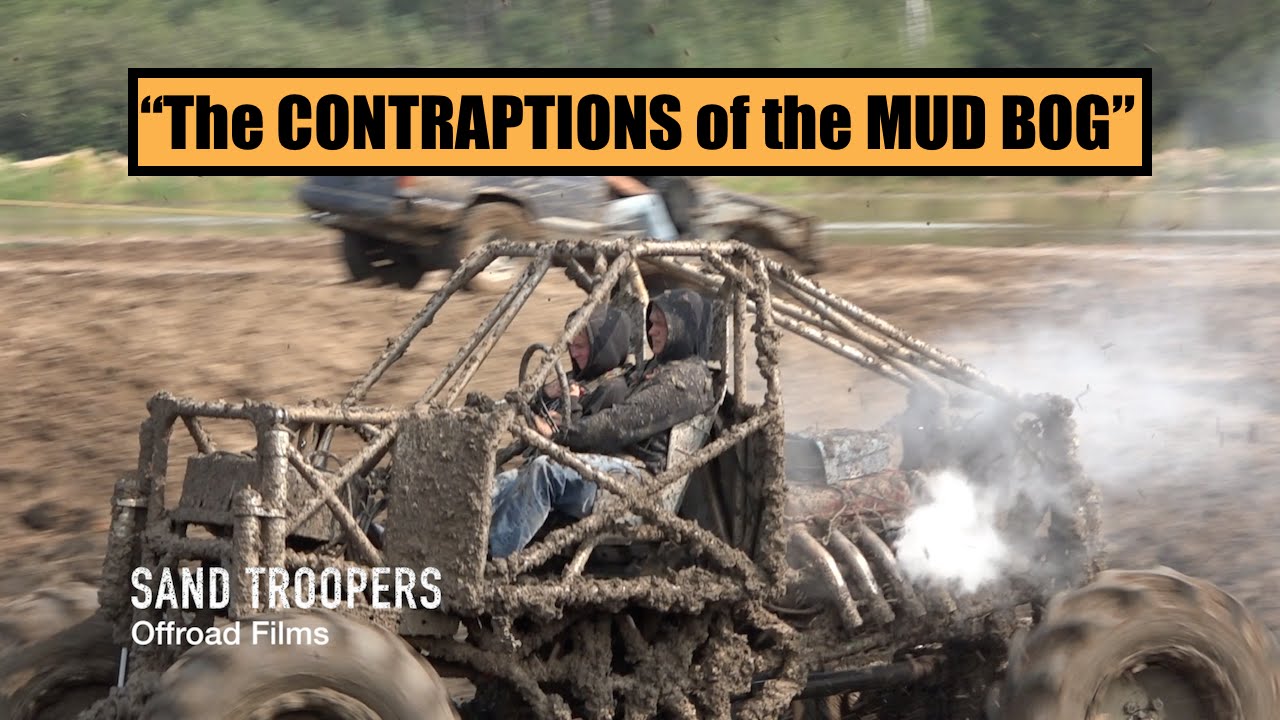 "The CONTRAPTIONS of the MUD BOG" @ Trucks Gone Wild 2015 MICHIGAN MUD ...