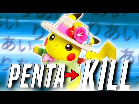 Penta-Kill(5) with PIKACHU! - Pokemon unite clips! Or memes!