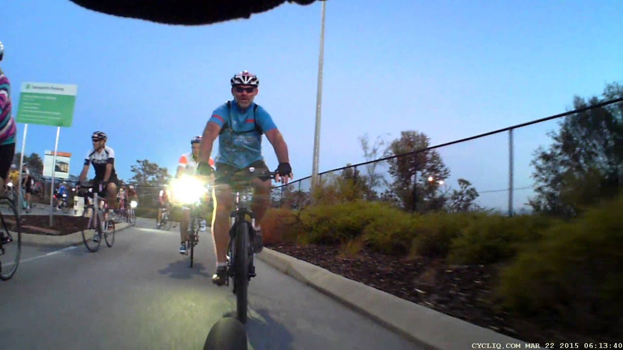 Telethon Freeway Bike Hike for Asthma (75km) - 2015 - YouTube