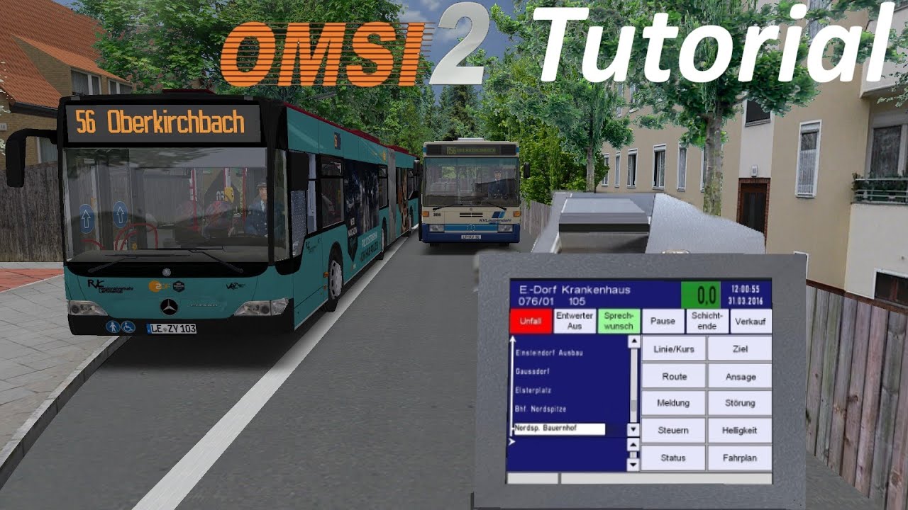 OMSI 2 Tutorial [60FPS] | Mercedes Benz O530 Facelift Mainzer IBox ...