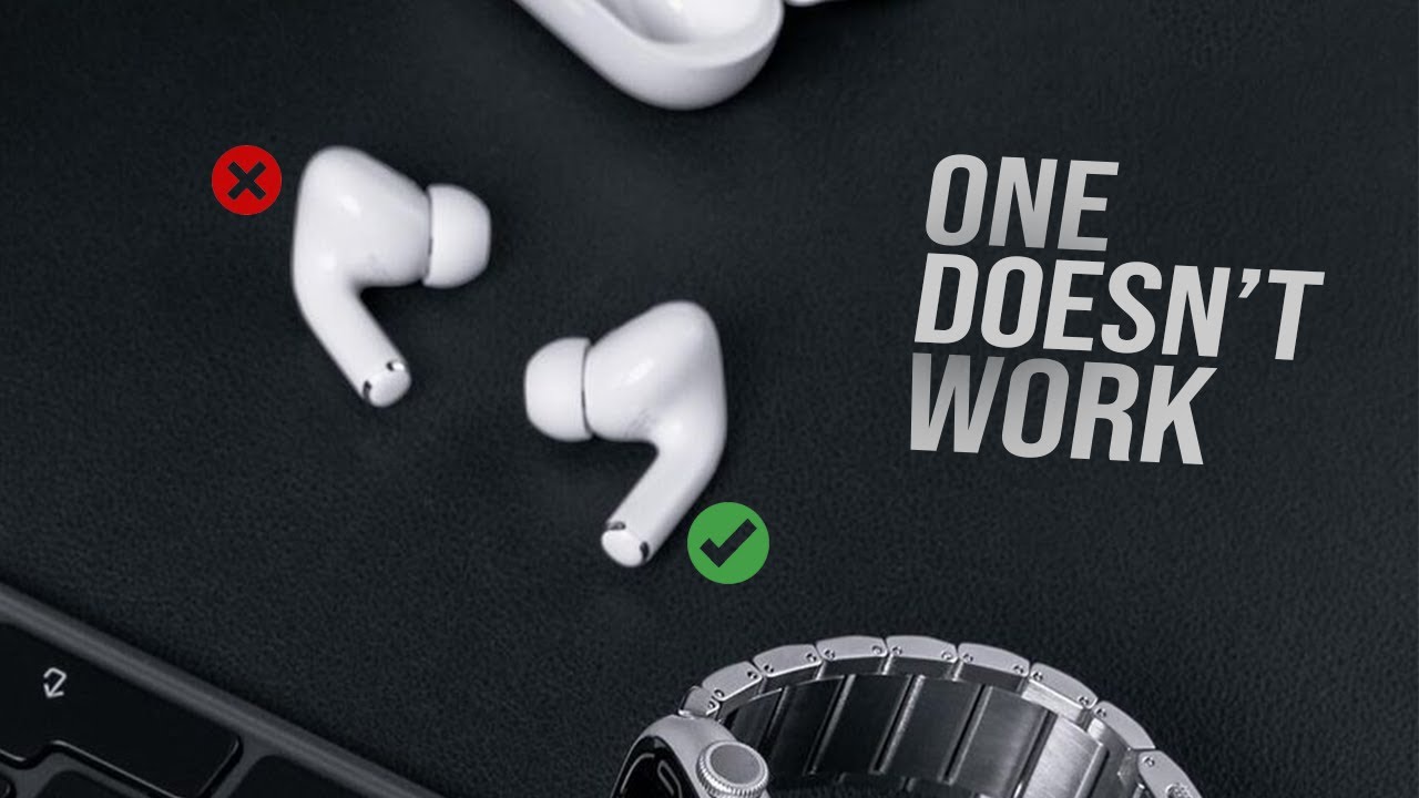 How to Fix Only One Airpods Connecting (multiple ways) - YouTube