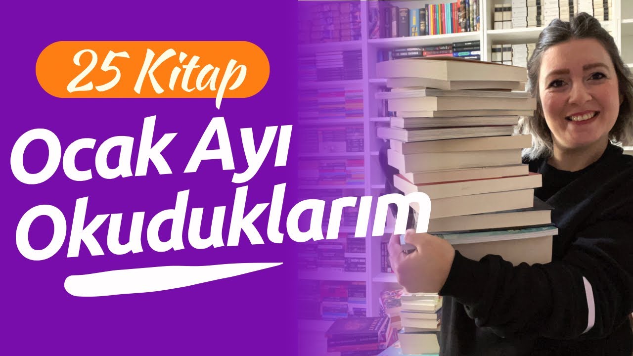 Ocak Ayı Okuduklarım | 25 Kitap🫢 - YouTube