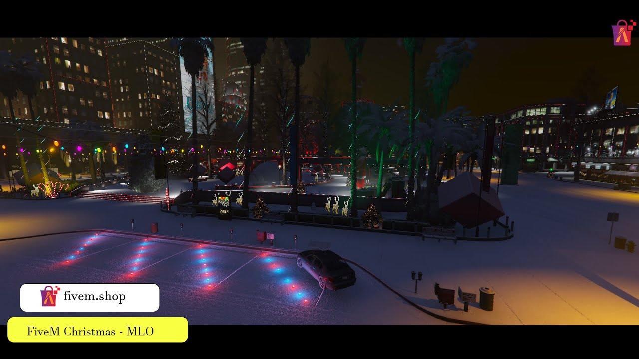 FiveM Christmas MLO | FiveM Christmas Decorations #fivem #christmas ...