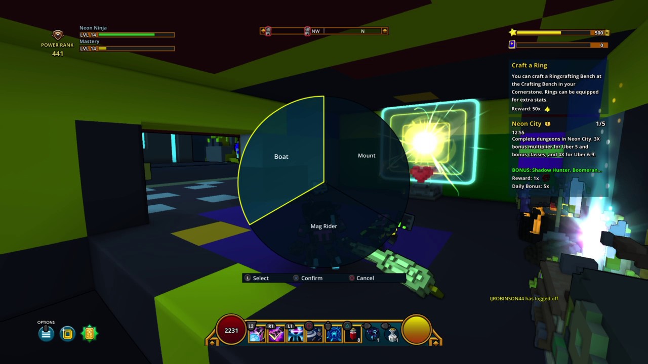 How To Use A Mag Rider Trove PS4 - YouTube