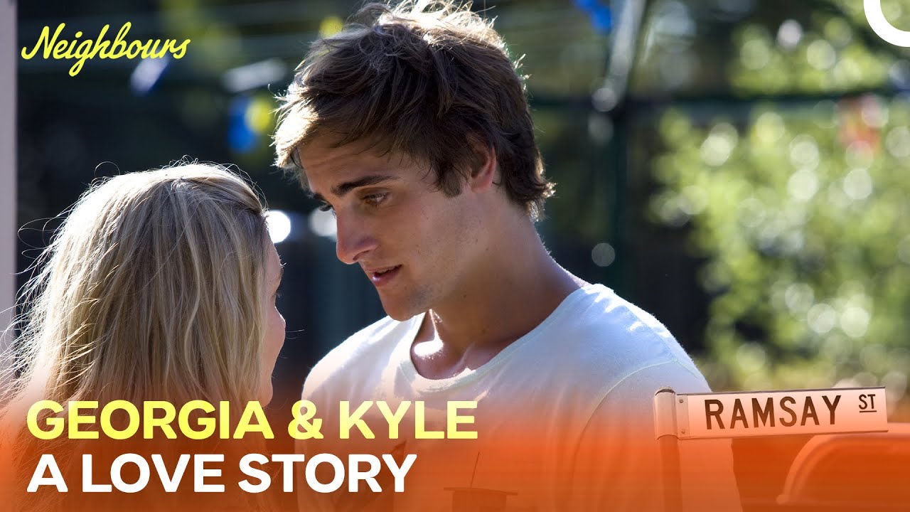 Georgia & Kyle: Their Most Romantic Moments! | Neighbours - YouTube
