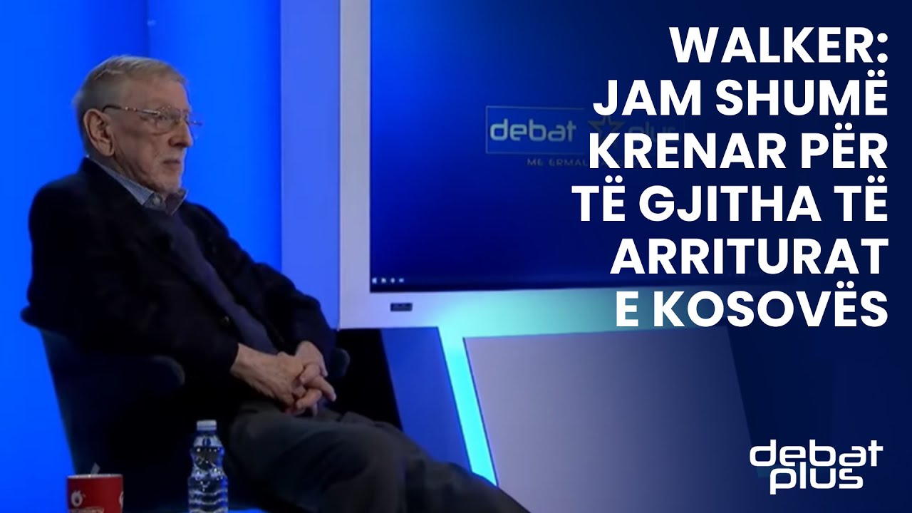 Walker: Jam shumë krenar për të gjitha të arriturat e Kosovës - YouTube