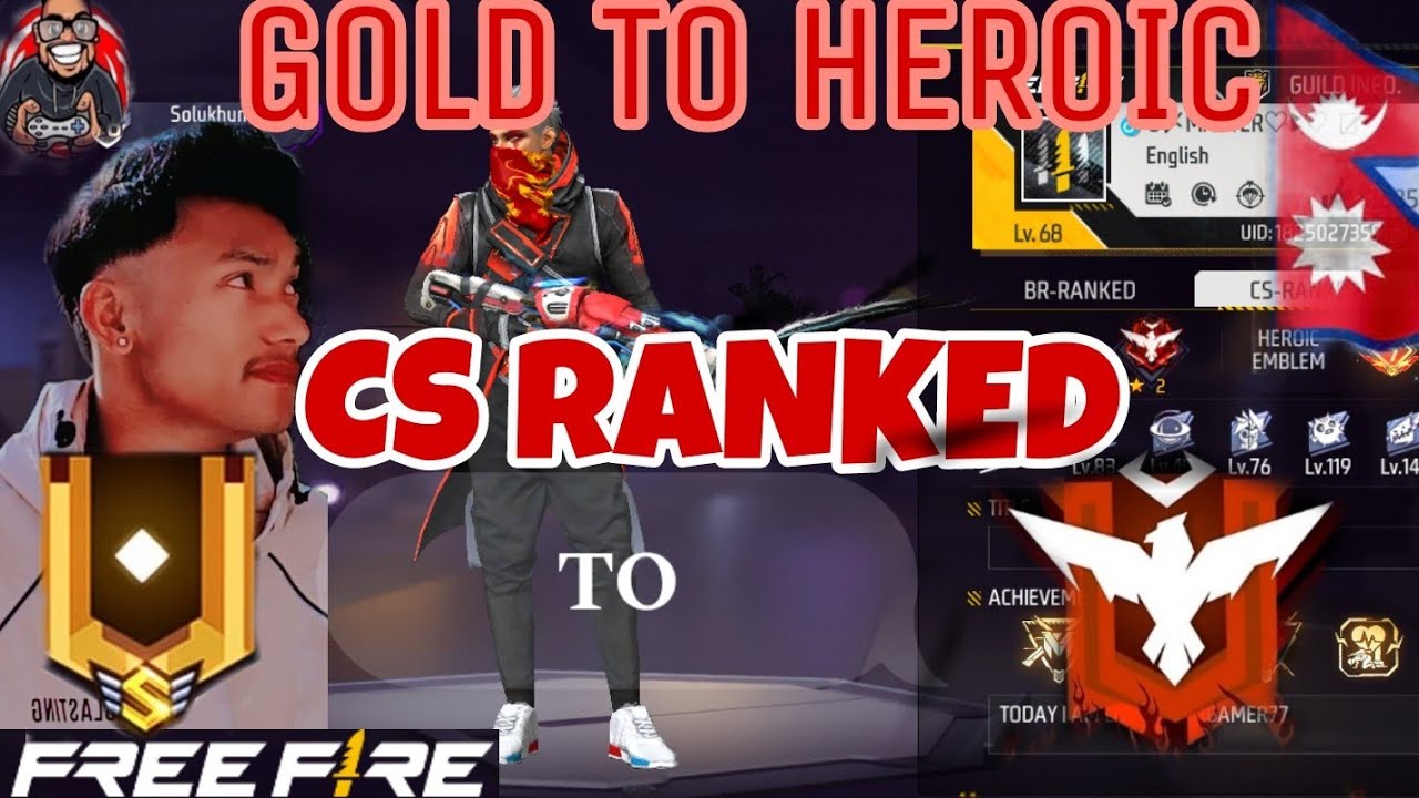 CS Ranked gold to herico full Gameplay no edit full rush Gameplay ...