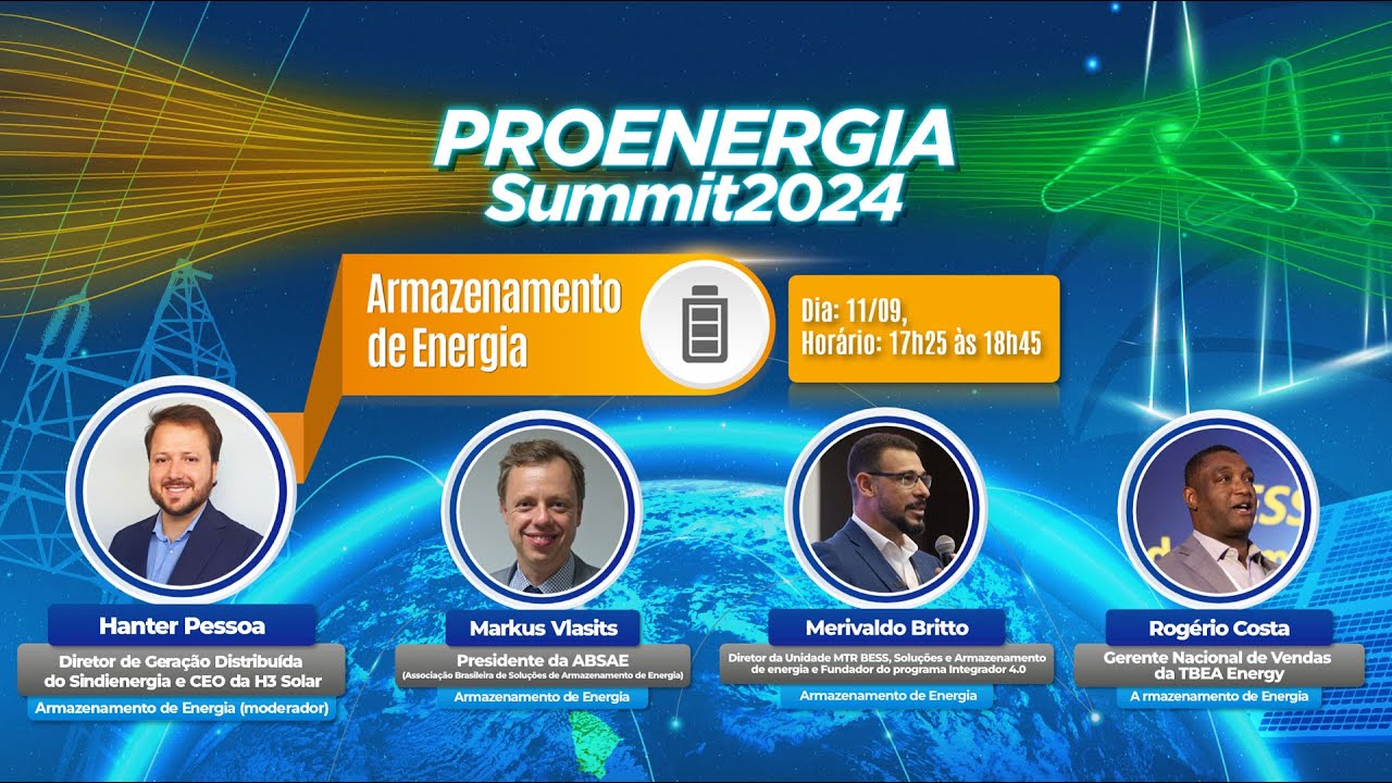 Proenergia Summit 2024 - Armazenamento de Energia - YouTube
