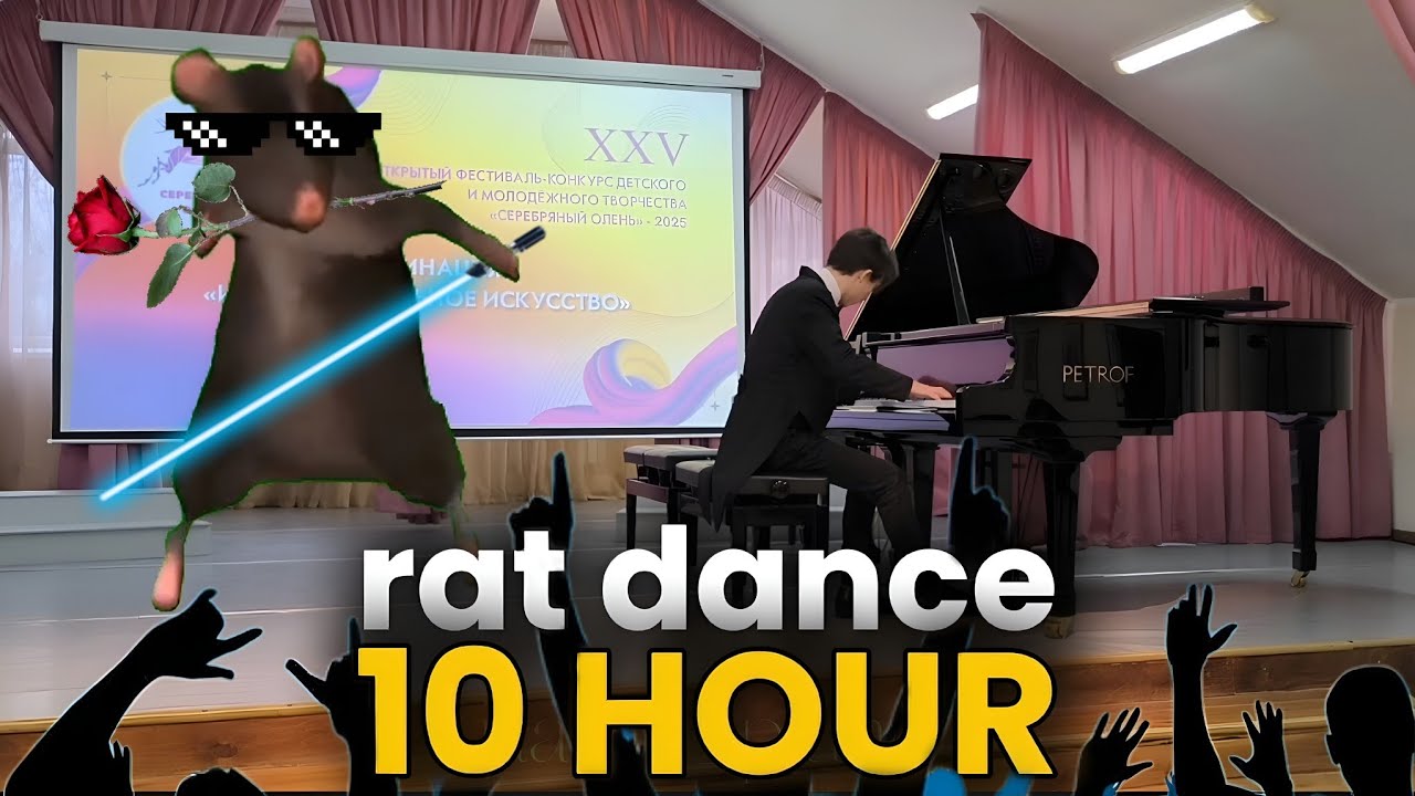 10 Hours of Rat Dance Meme (Chess Type Beat) TikTok - YouTube