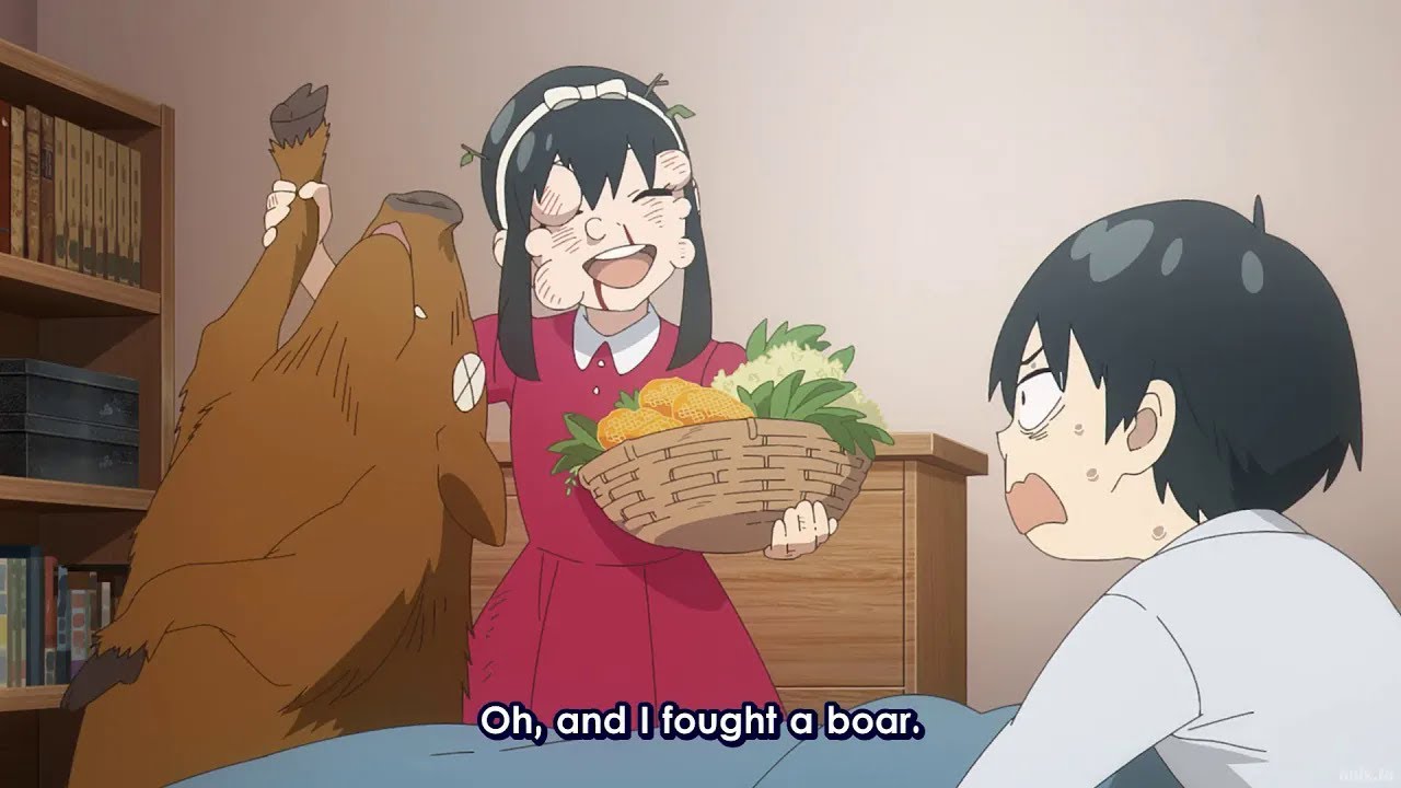 Yor's childhood, Yor takes care of Yuri when he's sick | Spy x Family ...