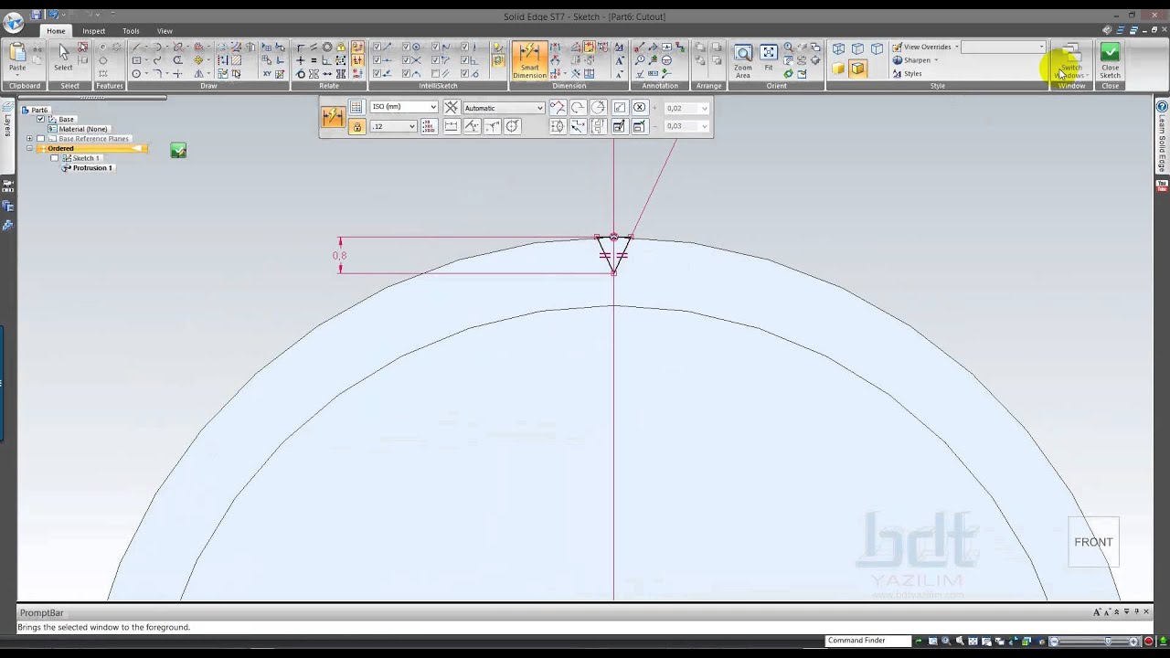 Solid Edge ST7 - RC Helicopter Project-14 Helicopter Gear1 - YouTube
