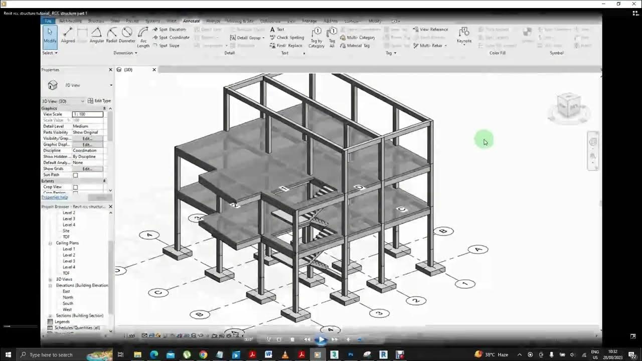 REVIT STRUCTURE - YouTube
