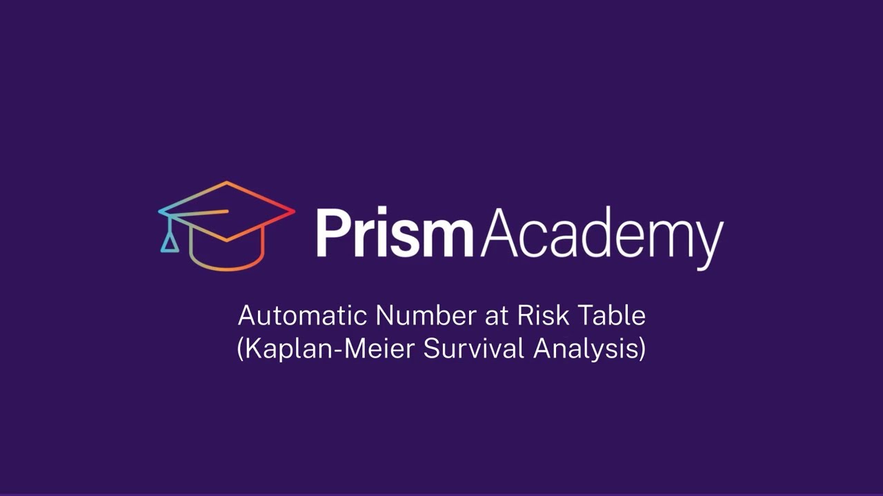 New Survival Analysis Features in Prism | At-Risk Tables & Multiple ...
