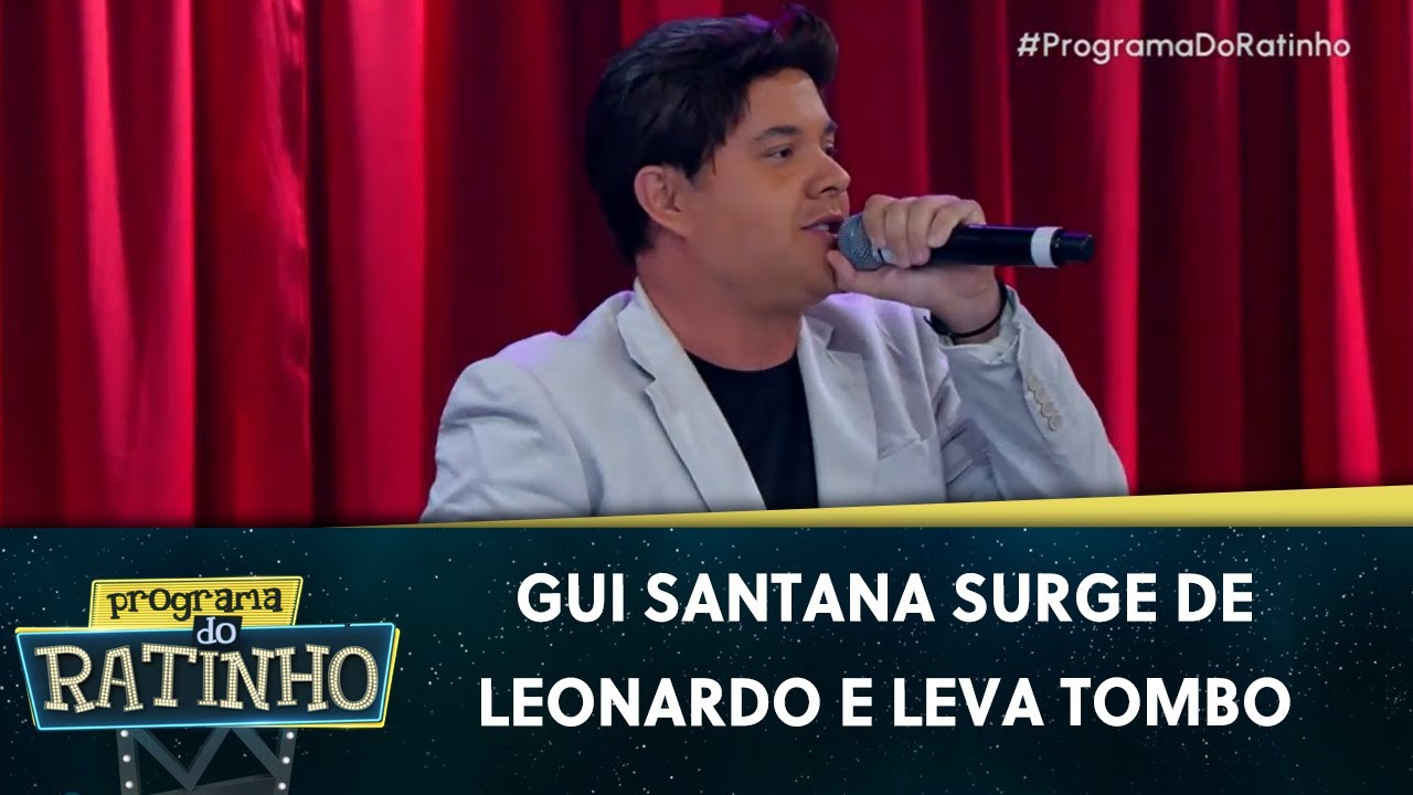 Gui Santana surge de Leonardo e leva tombo | Programa do Ratinho (13/07 ...