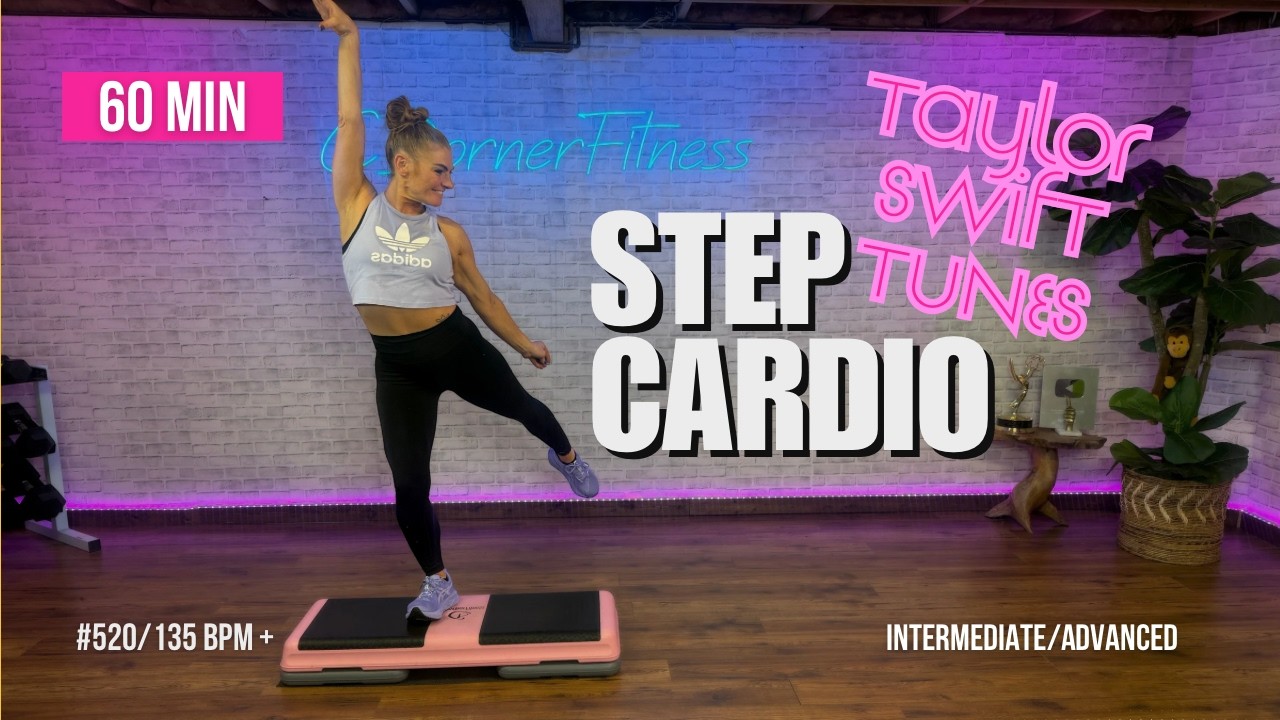 Taylor Swift Step Aerobics Cardio - Intermediate - Advanced - 60 Min ...