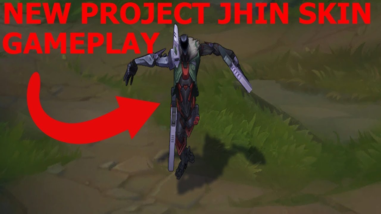 New Project Jhin Skin Gameplay - YouTube