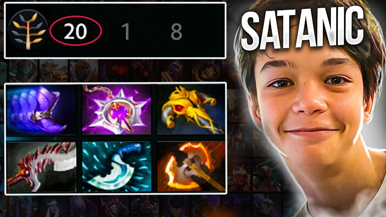 Satanic's Secret Weapon: The Unbeatable Carry in 7.37B - YouTube