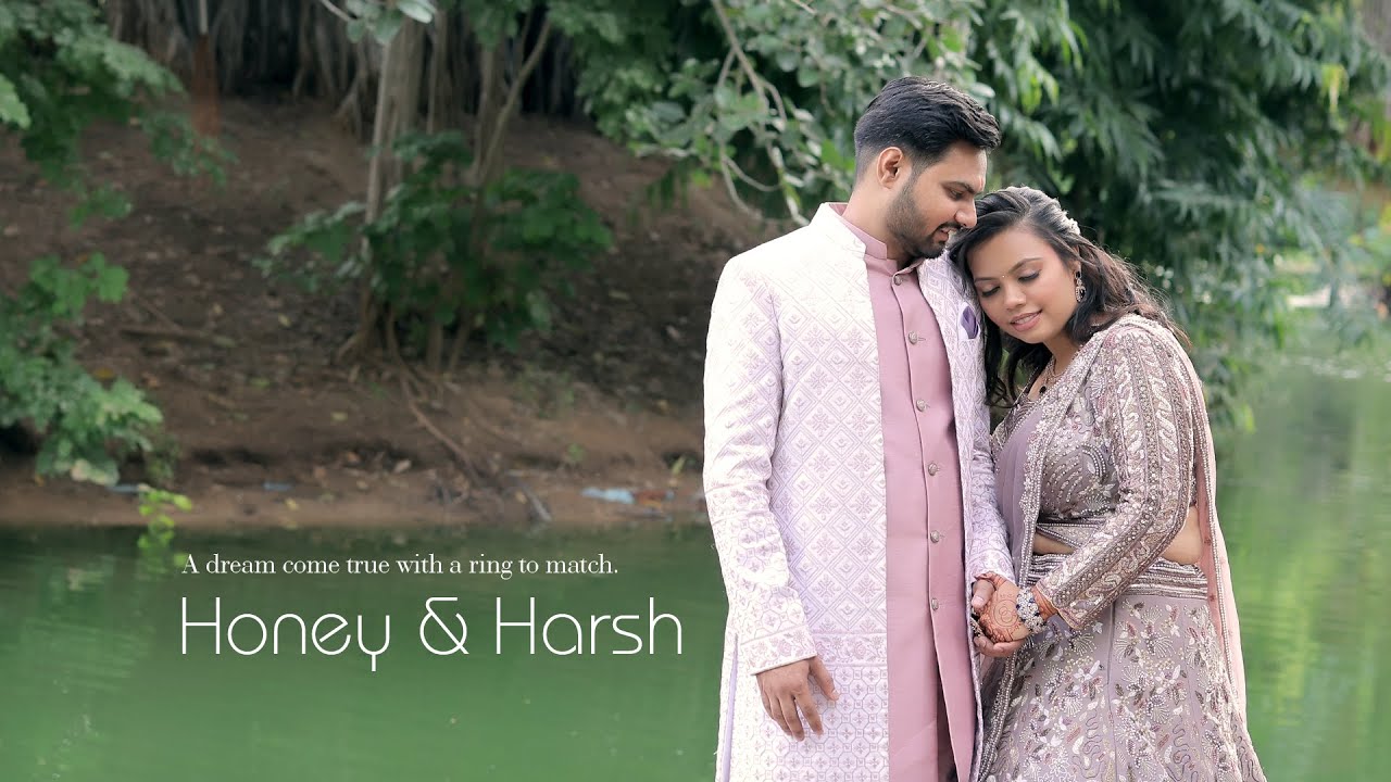 Honey & Harsh Engagement Highlights 2025 Shubh Studio - YouTube