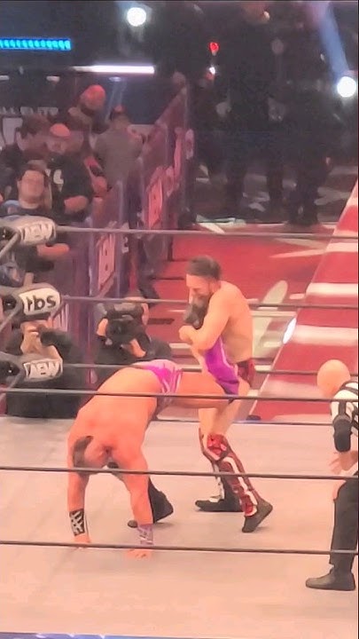 Bryan Danielson vs. Brian Cage ends in chaos as MJF makes his presence felt. - AEW Dynamite 01 ...