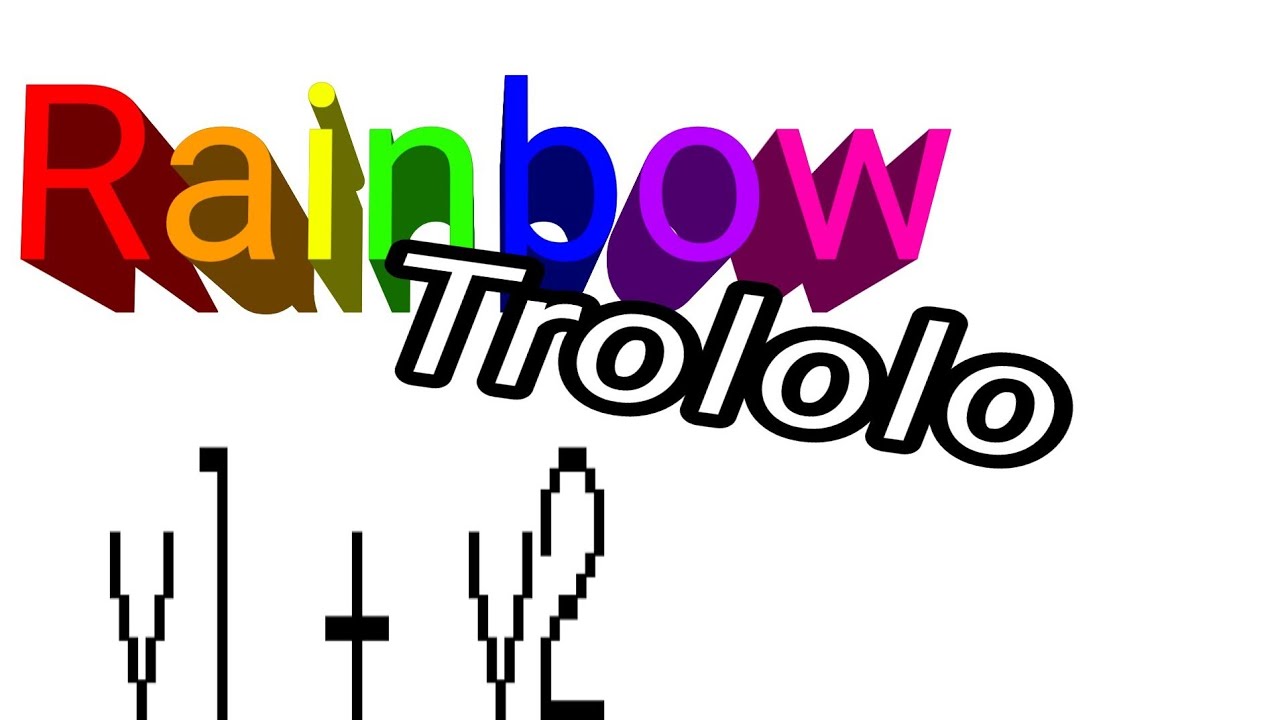 Rainbow Trololo v1 + v2 - YouTube