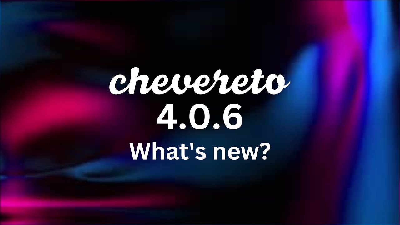 💙 CHEVERETO V4.0.6! 👉🏻 SEMANTICS, CALL TO ACTIÓN and more - What's new? 👀! - YouTube