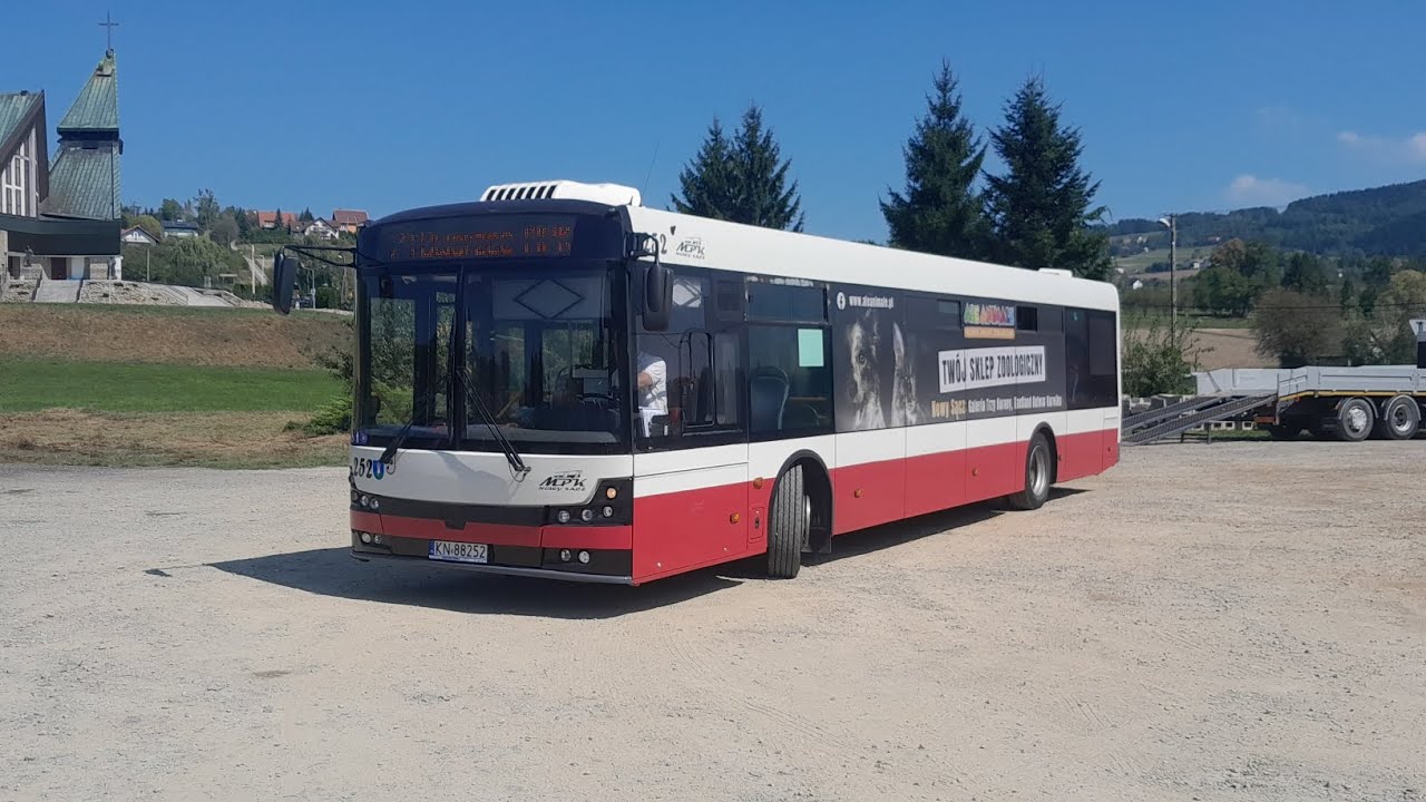 Solbus SM12 #252 na nowej linii 21(cała trasa) - YouTube