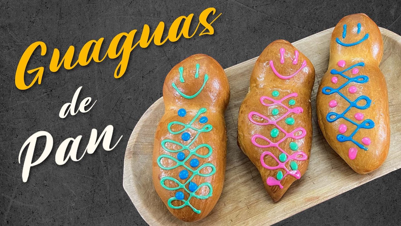 Receta Guaguas de Pan - YouTube