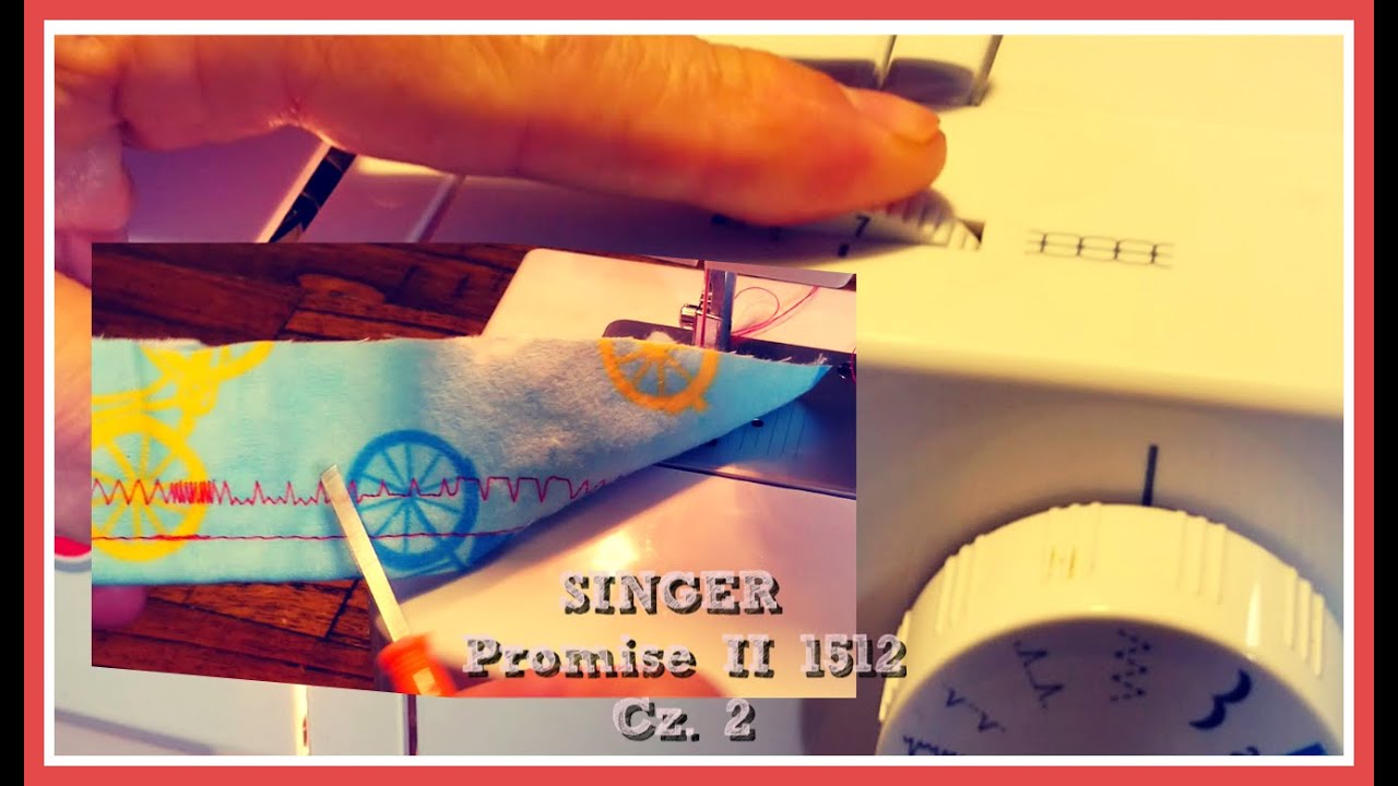 Co zrobić jak ścieg jest za luźny w maszynie SINGER Promise II 1512 ...