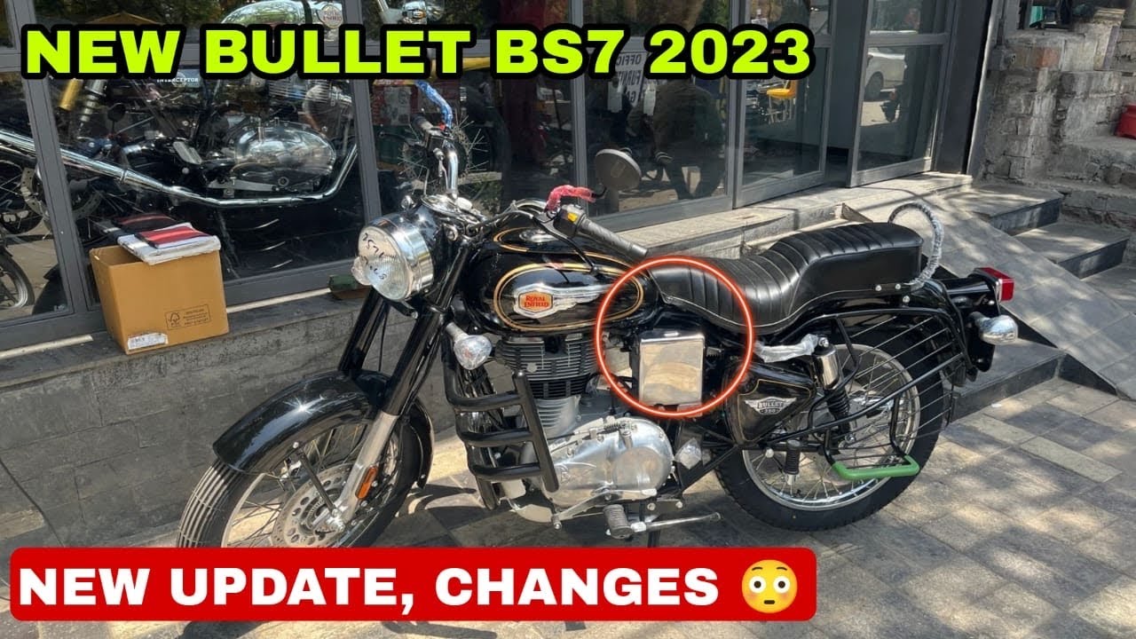 2023 New Royal Enfield Bullet 350 Standard Bs7 New Updates Changes ...