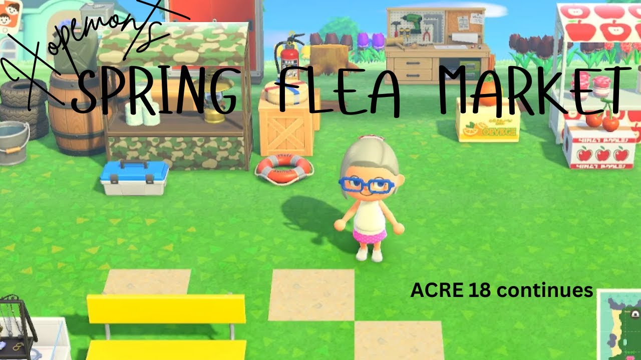 Hopemont's Spring Flea Market: Acre 18 Continues - YouTube