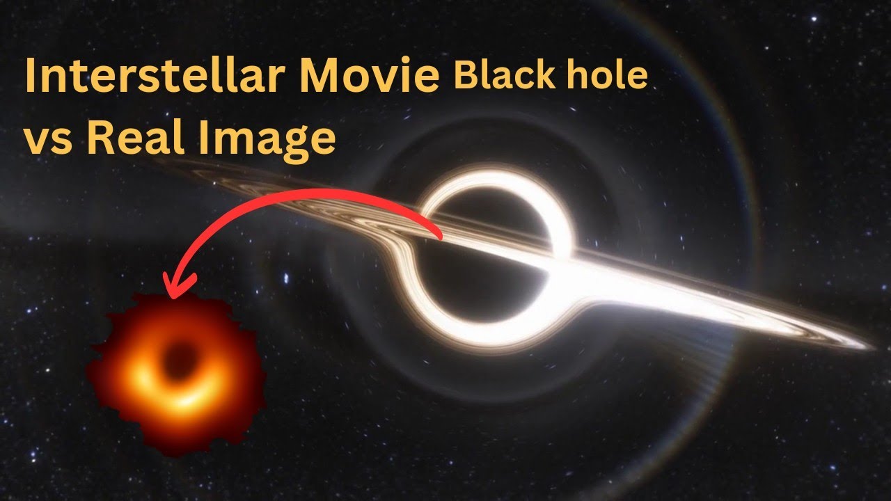 Why the Black Hole of Interstellar Movie is different from the Real Image captured by NASA I ...